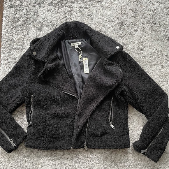 Max Studio | Jackets & Coats | Sherpa Moto Jacket | Poshmark